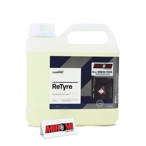 ReTyre CQuartz Carpro Limpa Pneus e Borrachas (Bombona